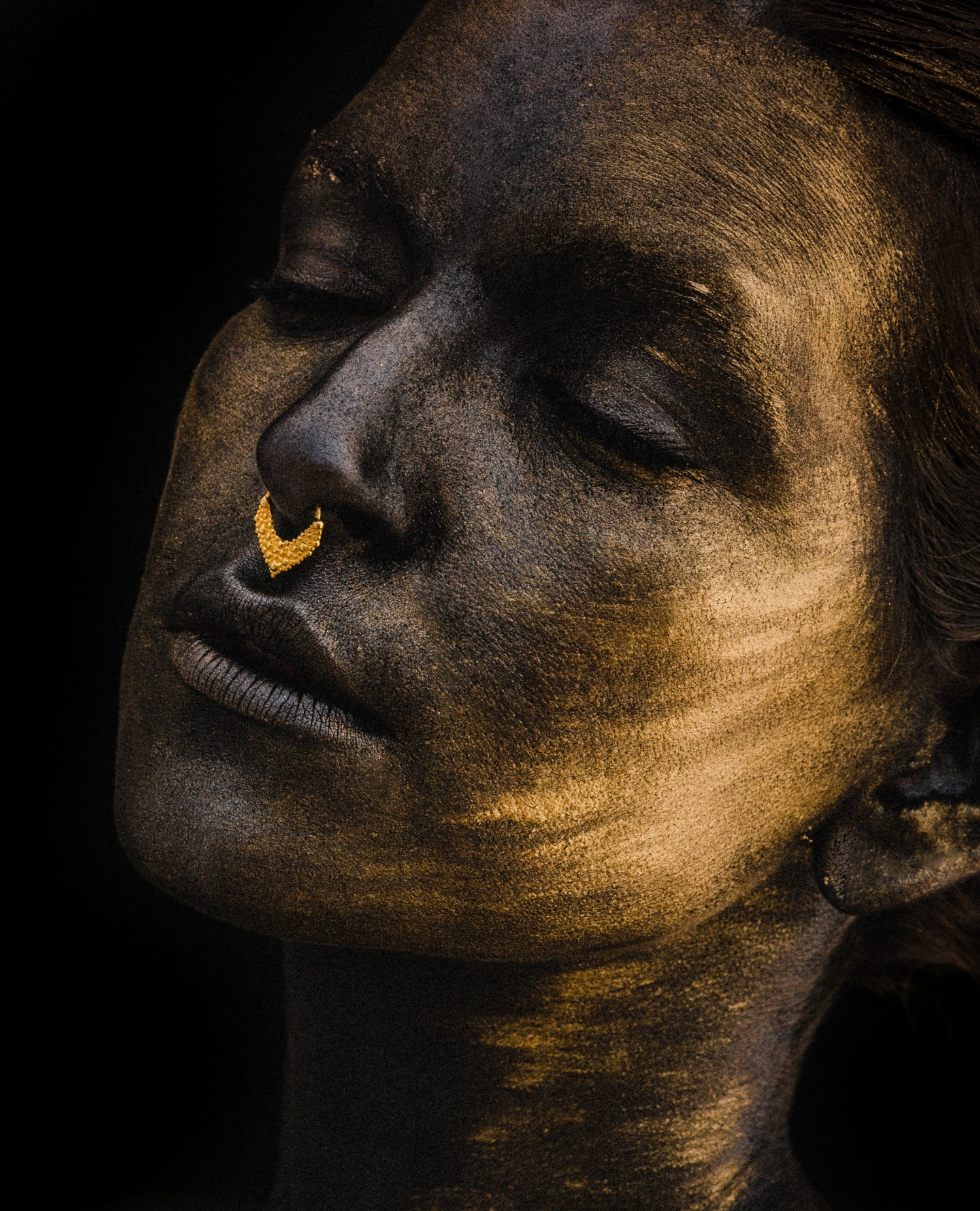 Solid Gold Septum Ring Septum Piercing 14K Septum Ring | Etsy