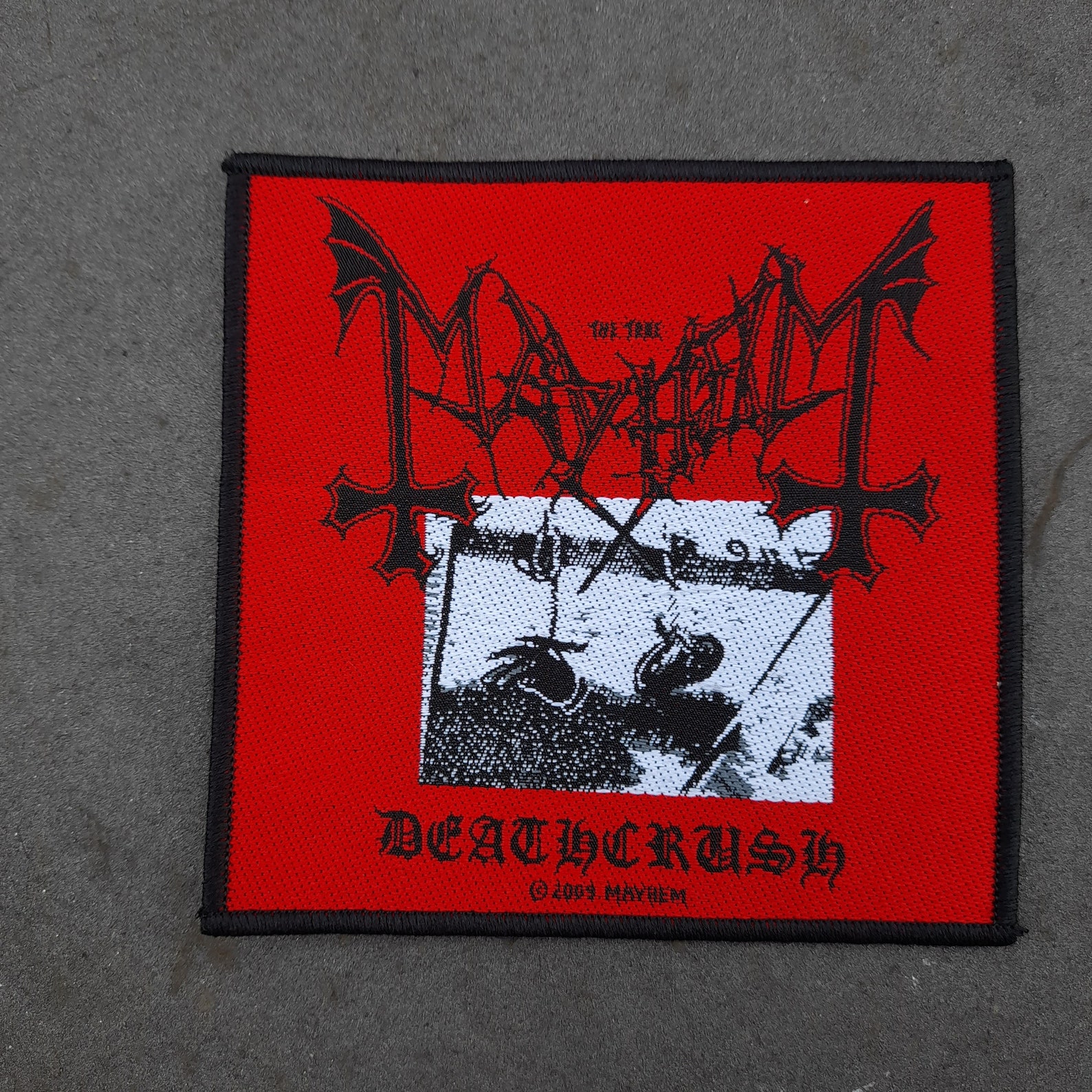 Mayhem Mayhem Deathcrush Mayhem Deathcrush patch patches | Etsy