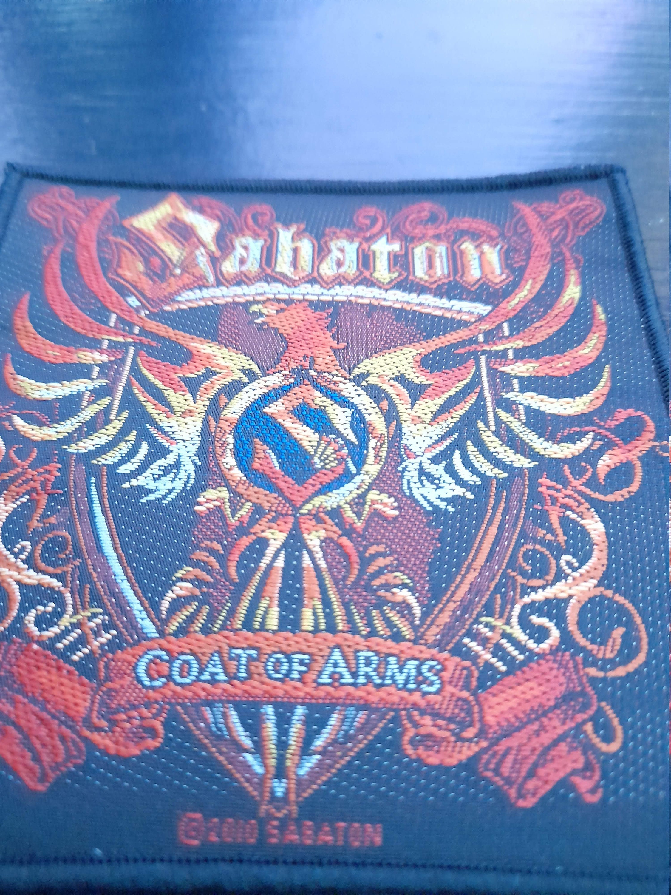 Sabaton sabaton patch patch patches woven patch | Etsy
