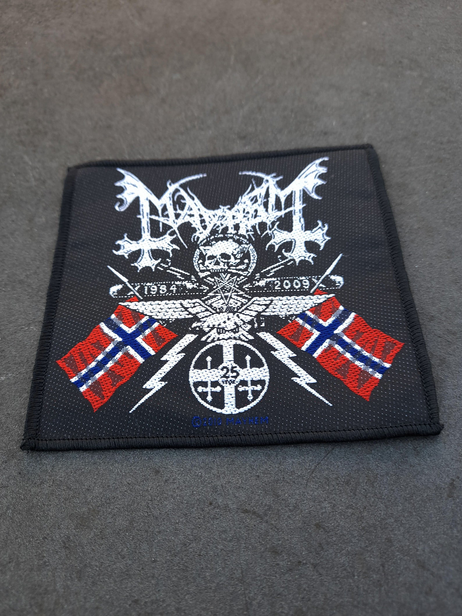 Mayhem mayhem patch mayhem coat of arms mayhem coat of | Etsy