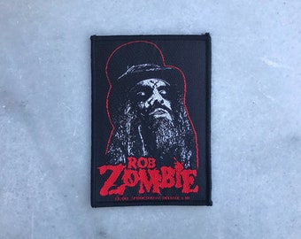 Rob Zombie Patch - Etsy