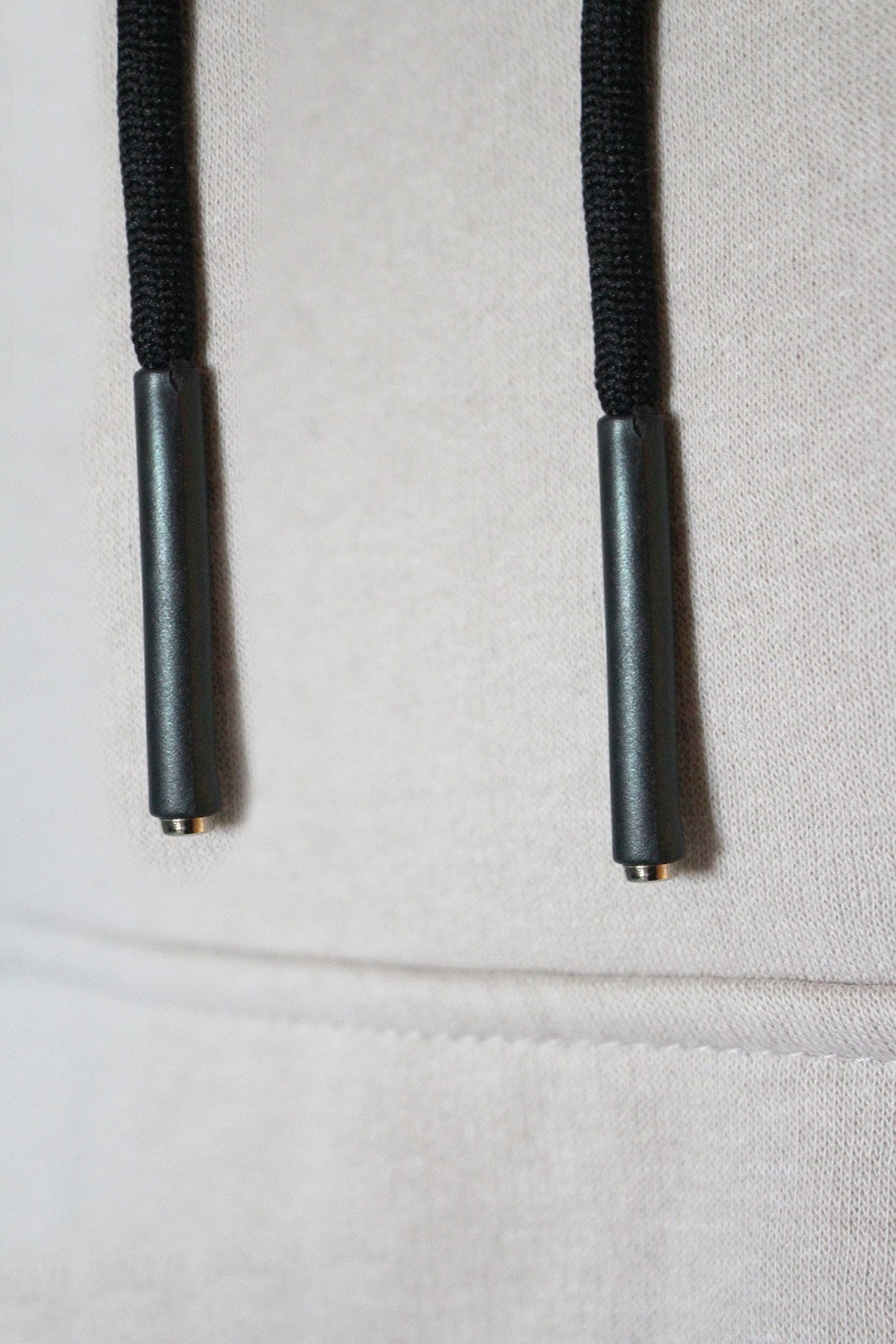 4 Black Hoodie Strings 130/140 Cm With Tips / Shoe Laces With - Etsy