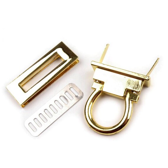 Flip Twist Handbag Purse Lock Fastening 17x45mm / Silver Metal - Etsy