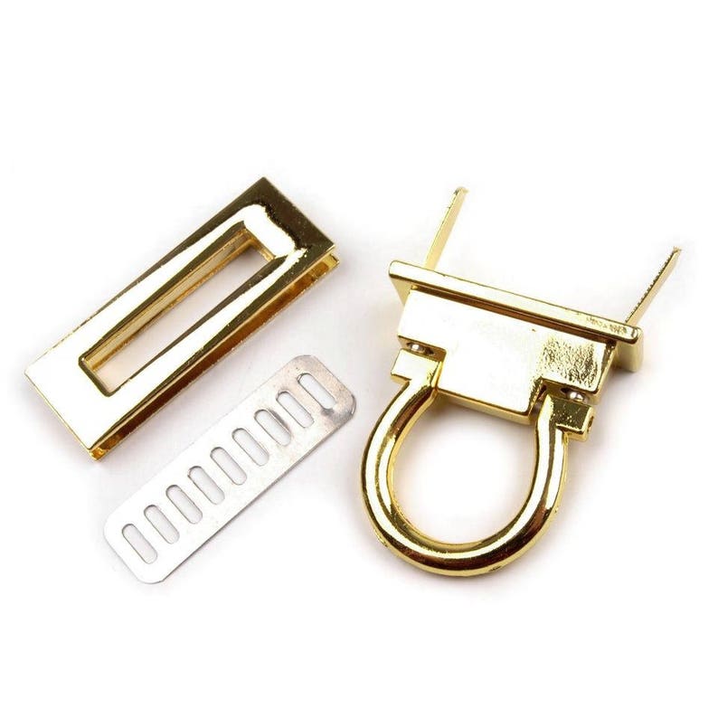 Flip Twist Handbag Purse Lock Fastening 17x45mm / Silver Metal - Etsy