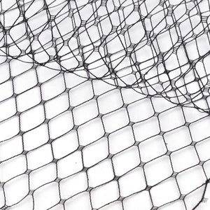 Crinoline Fishnet for Veil 9,45" / Many Colors / Filet Mesh Diamond ...