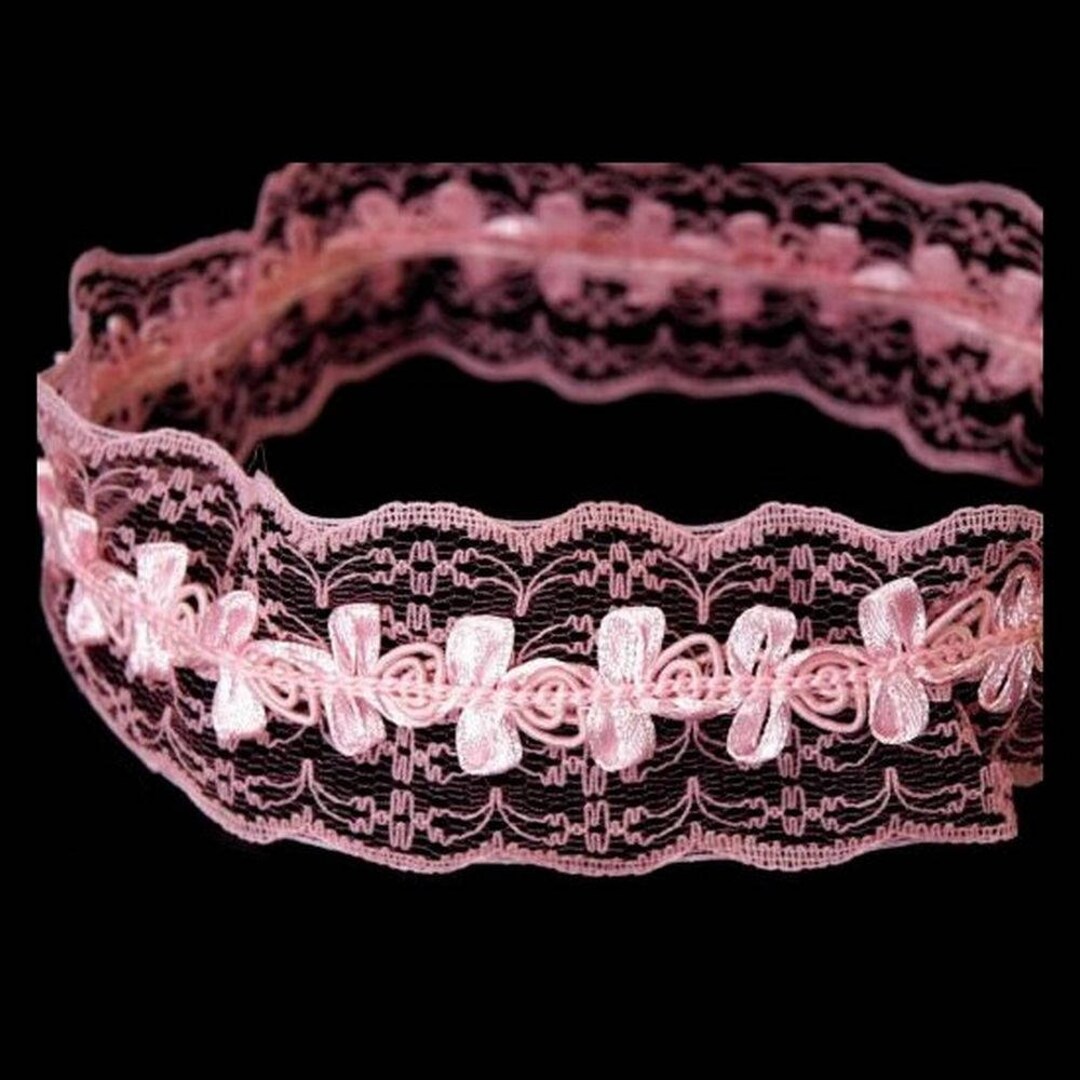 5yd Tape Lace Underwear 1.77" / Many Colors / Lace Braid With Knots ...