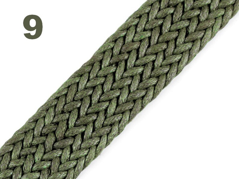 Braided Cotton Webbing Tape / 25-30-35mm / Rope Webbing Strap - Etsy