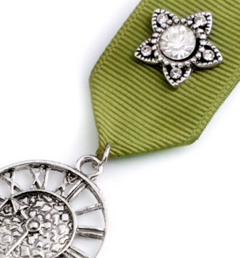 Lapel Pin Brooch / Textile Brooch With Rhinestones / Military - Etsy