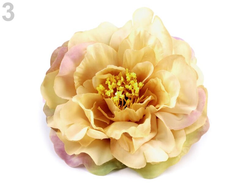 Big Flower Fabric 10cm / Many Colors / Flower With Subtle - Etsy