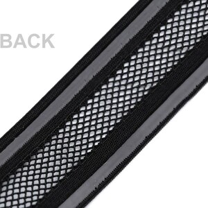 Elastic Fishnet Mesh Stretch Trim 32 Mm / Decorative Ribbon for Clothes ...