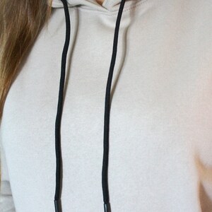 4 Black Hoodie Strings 130/140 Cm With Tips / Shoe Laces With Ends ...