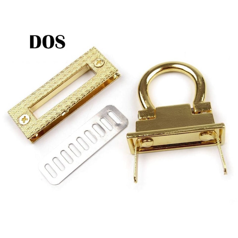 Flip Twist Handbag Purse Lock Fastening 17x45mm / Silver Metal - Etsy