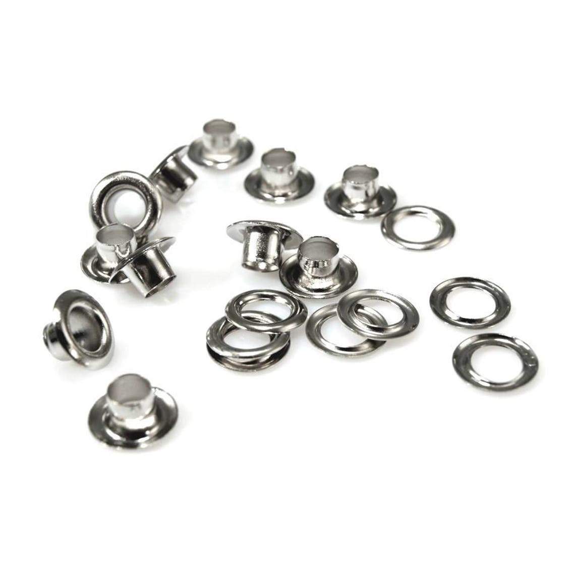 Eyelets Inner Kit 5mm With Applicator Tool / Eyelets Metal Gold, Silver ...