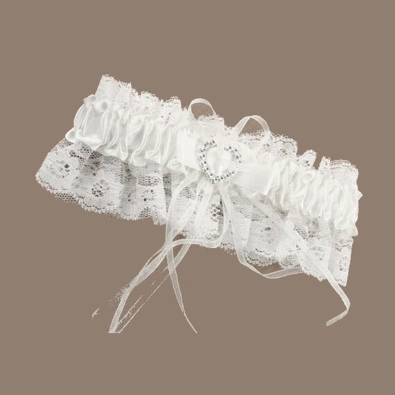 Jarretiere mariage dentelle et - Gem