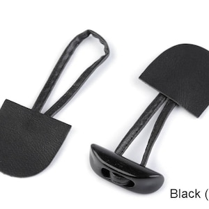 Coat Fastening With Toggle Horn Buttons - Etsy