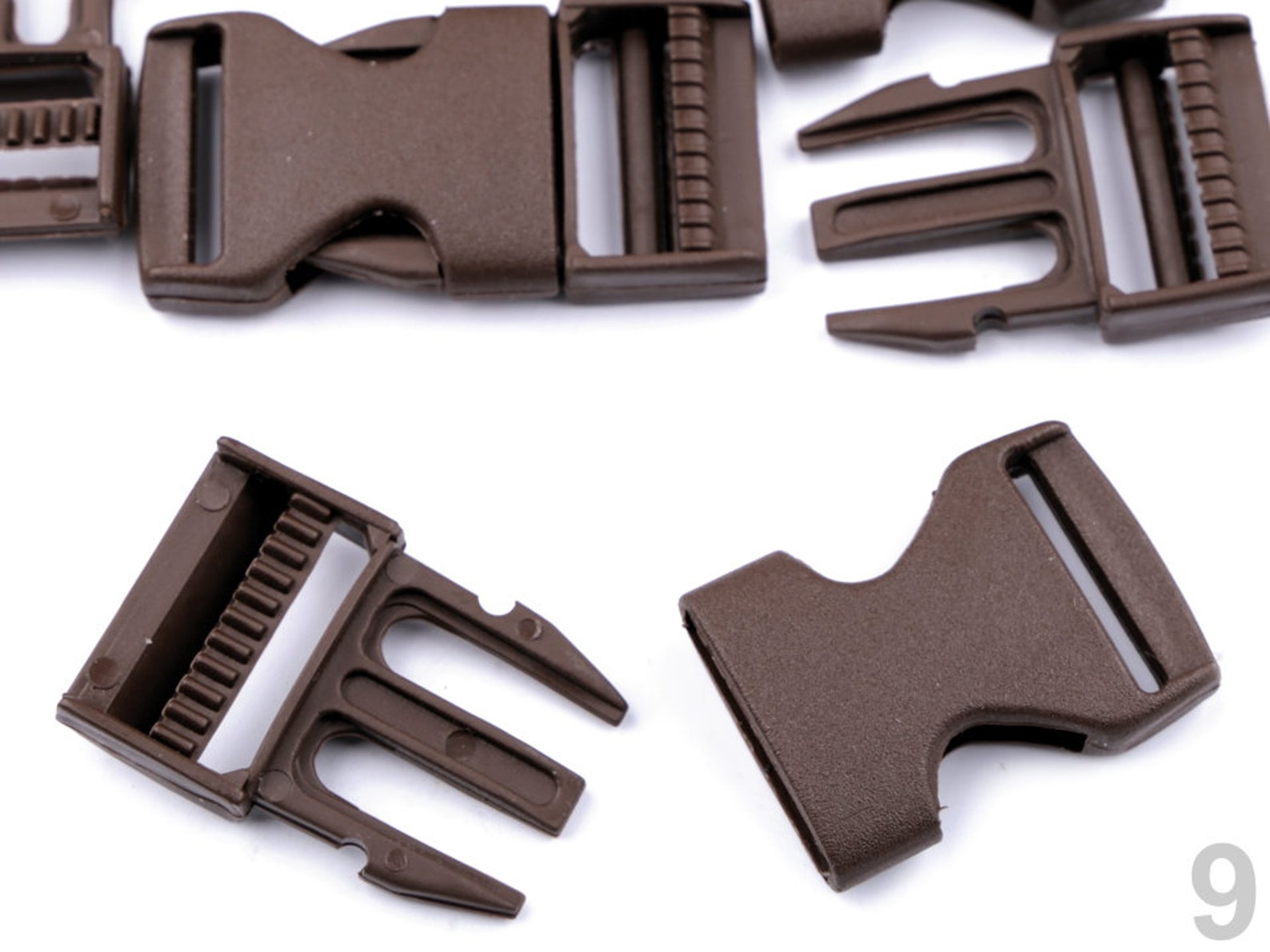 4 Plastic Side Release Buckle With Strap Adjuster 25 Mm / Many - Etsy