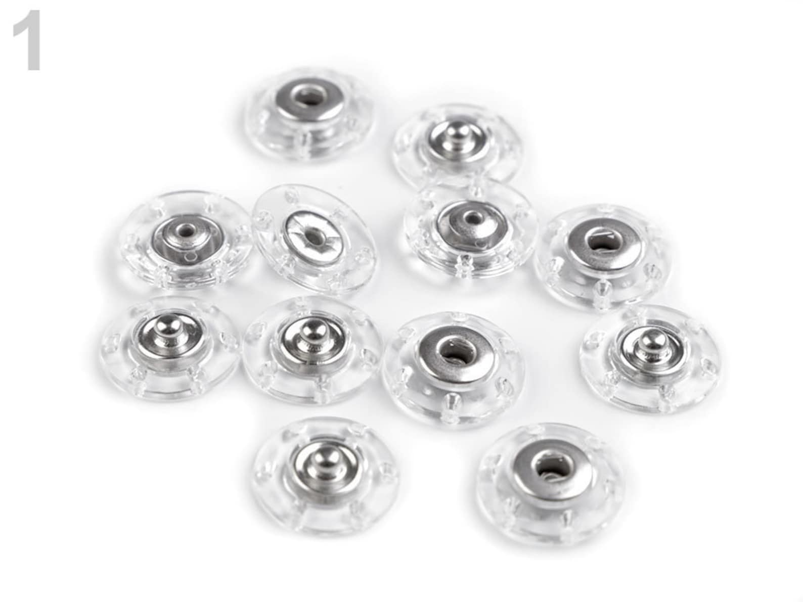 5 Sew on Plastic Press Snap Fastener / Many Colors / Snap Button ...