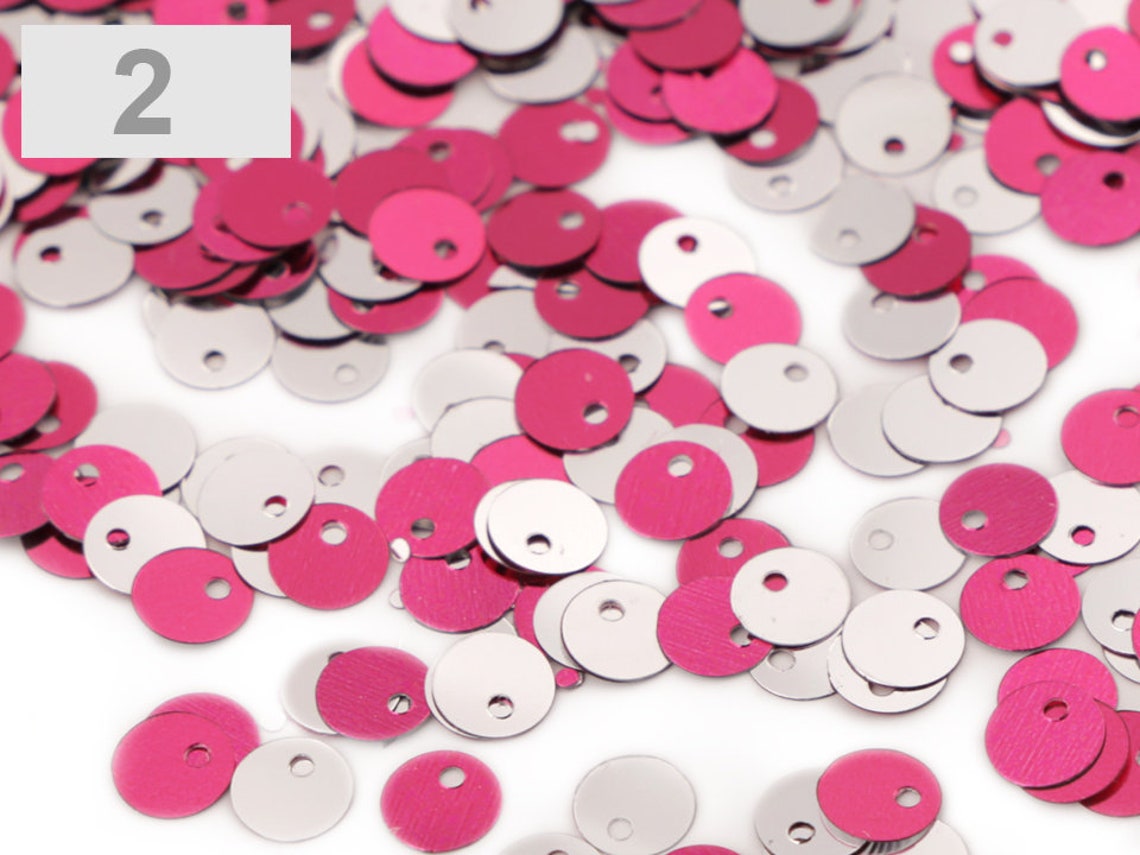 20g Reversible Sequins 0.24 / Many Colors / Sequins - Etsy