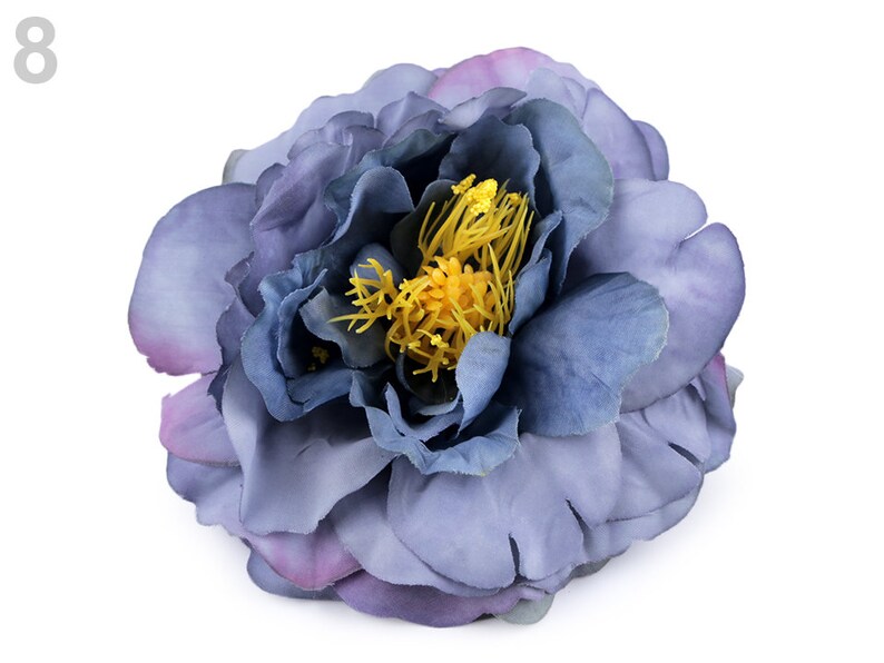 Big Flower Fabric 10cm / Many Colors / Flower With Subtle - Etsy