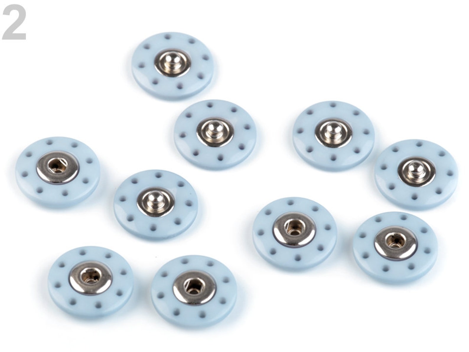 5 Sew on Plastic Press Snap Fastener / Many Colors / Snap Button ...