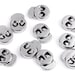 4 Cord Stops 15mm Metal Silver, Gold, Black / Double Spring Cord ...