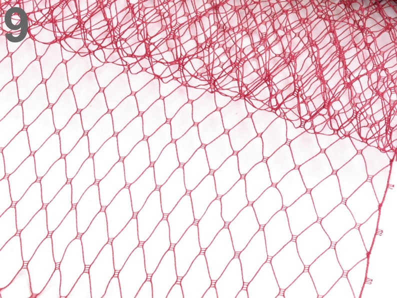 Crinoline Fishnet for Veil 945 / Many Colors / Filet | Etsy