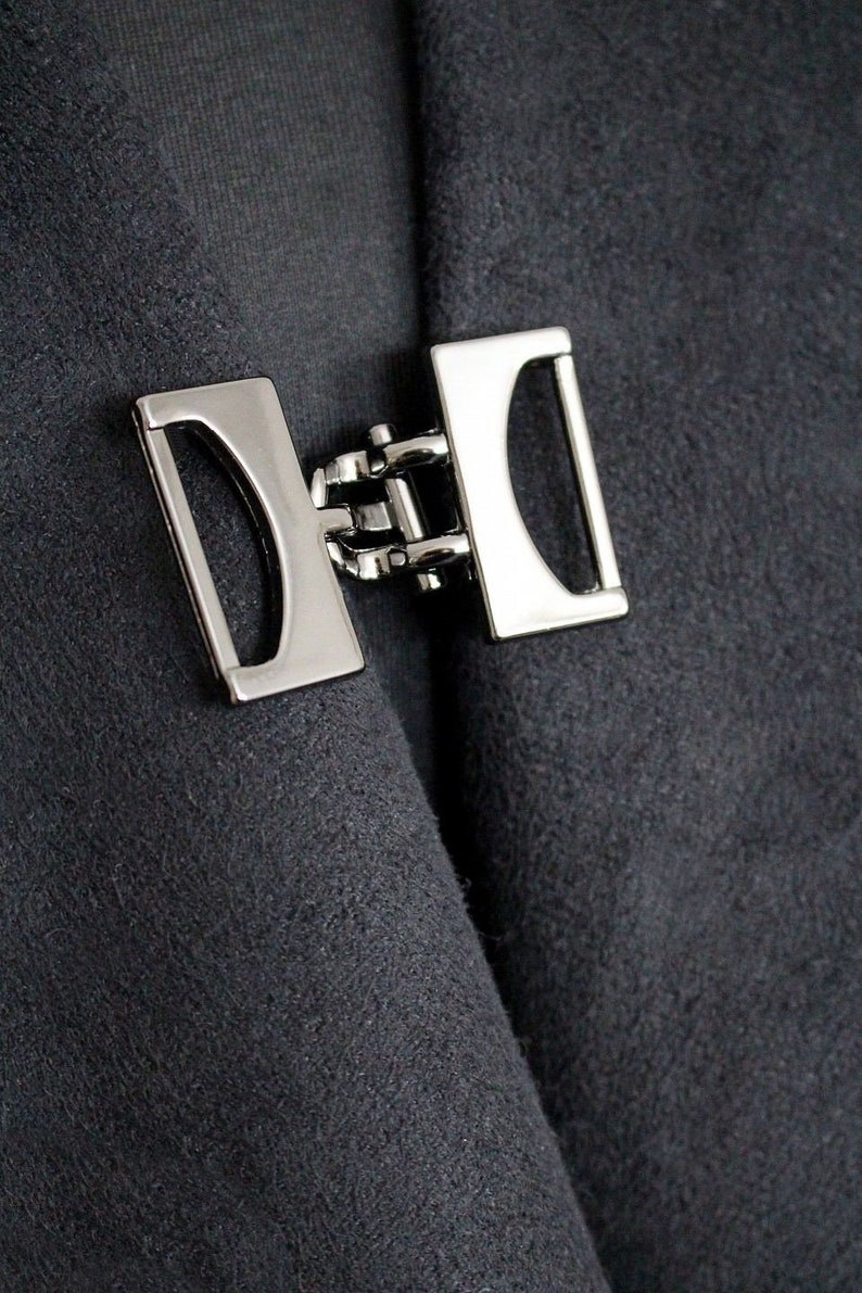 Garment Metal Fastening 22mm / Toggle Horn Button Fastener | Etsy