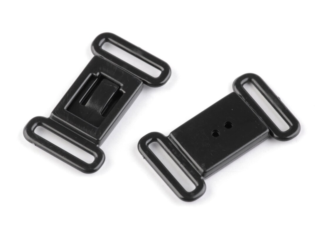 2 Bow Tie Buckles / Nursing Bra Buckle 12 Mm / Small Plastic Buckles ...