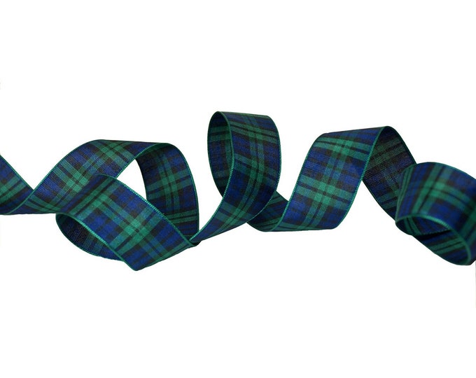 Black Watch Scottish Tartan Ribbon / All Widths / Scottish Ribbon ...