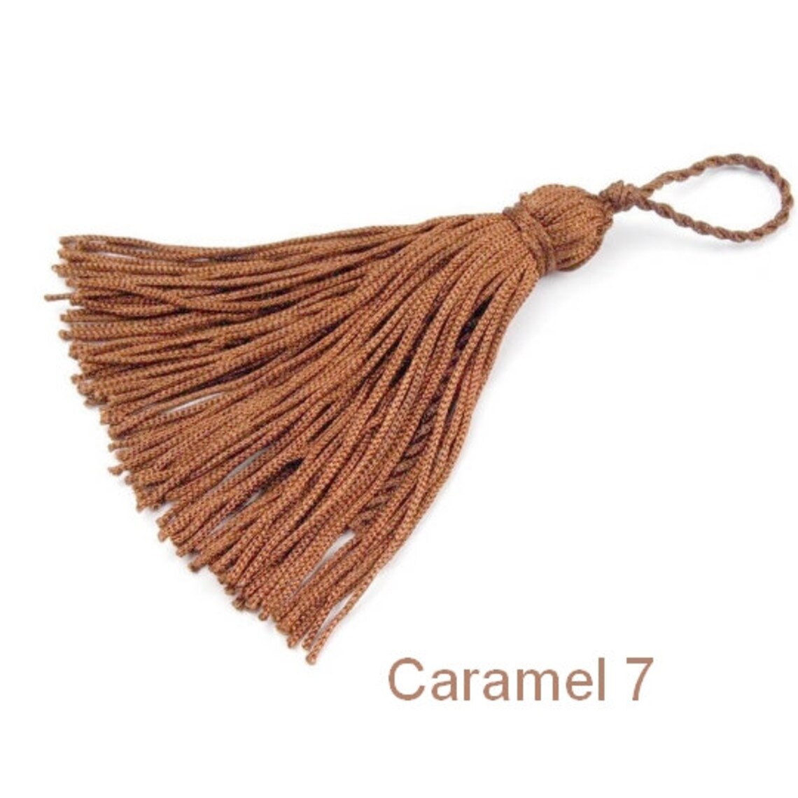 4 Viscose Tassels 75mm Many Colours - Etsy