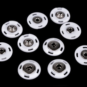 5 Sew on Plastic Press Snap Fastener / Many colors / snap | Etsy