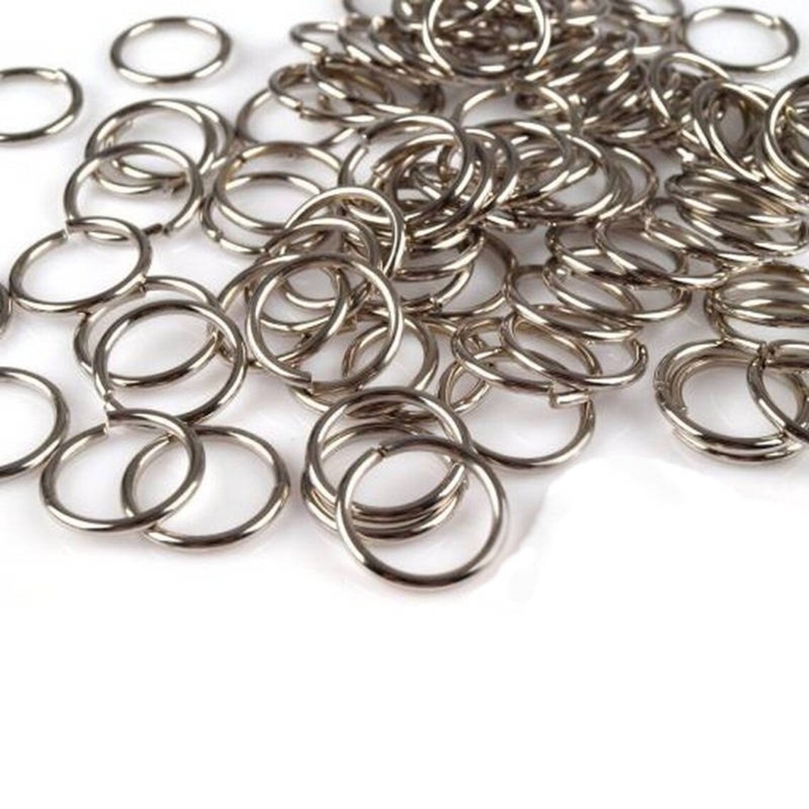 10 Open Metal Ring Buckles 20-25-30 Mm / Gold Silver Black / | Etsy