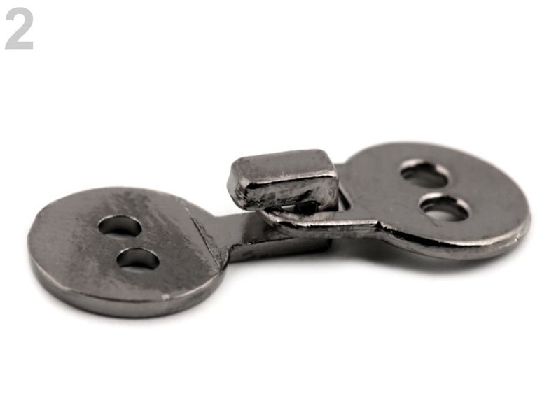 2 Garment Metal Fastening 27mm / Toggle Horn Button Fastener, Metal ...