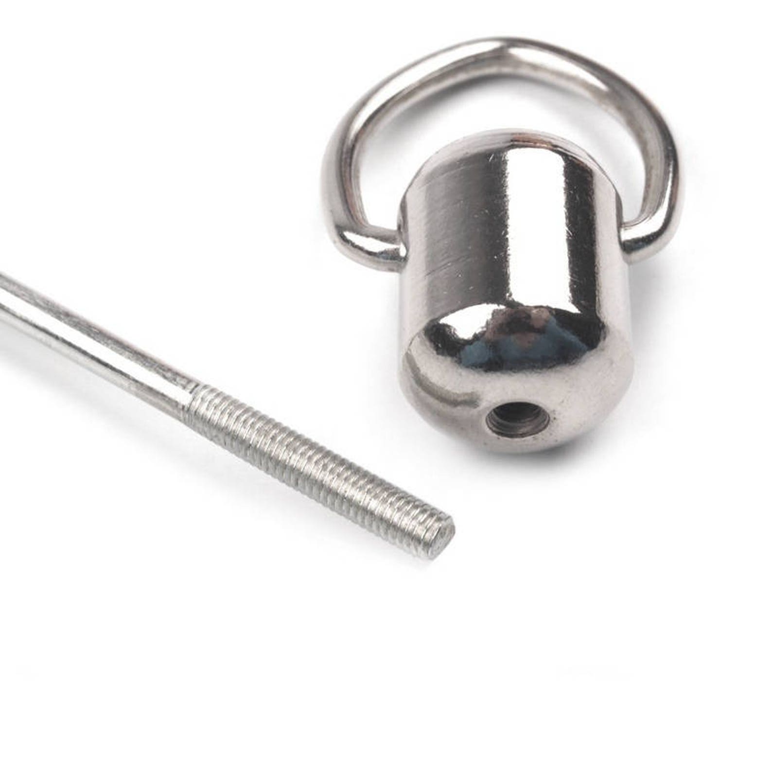 2 Silver Metal Bag Handles to Decorate Pearls or Ribbon With Loops ...