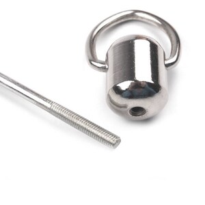 2 Silver Metal Bag Handles to Decorate Pearls or Ribbon With Loops ...