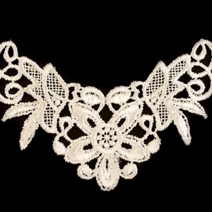 Lace Yoke Applique 7x12 Cm - Etsy
