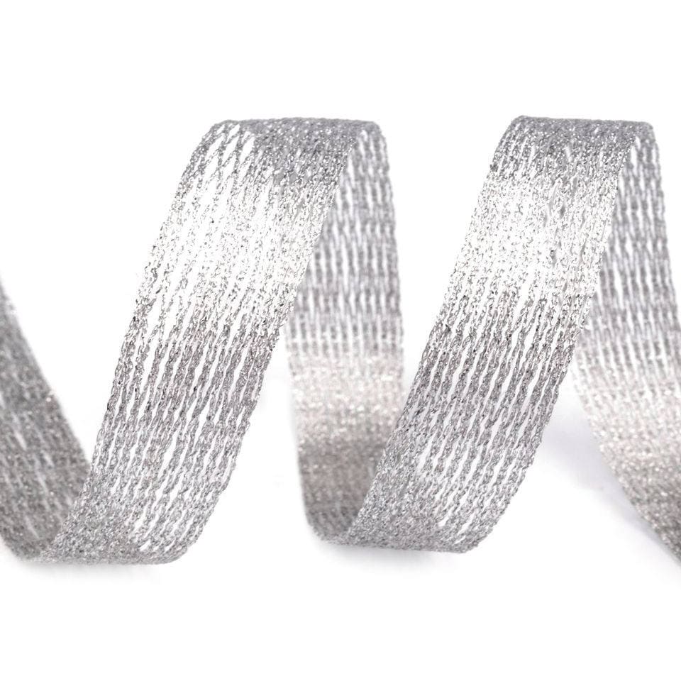 Metallic Decorative Wired Mesh Ribbon 12cm / Many colors / | Etsy