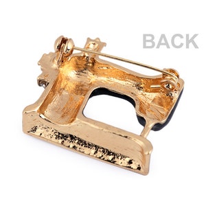 Brooch Sewing Machine / Brooch for Seamstress / Miniature Sewing ...