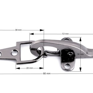 Garment Metal Fastening 30mm / Toggle Horn Button Fastener, Metal ...
