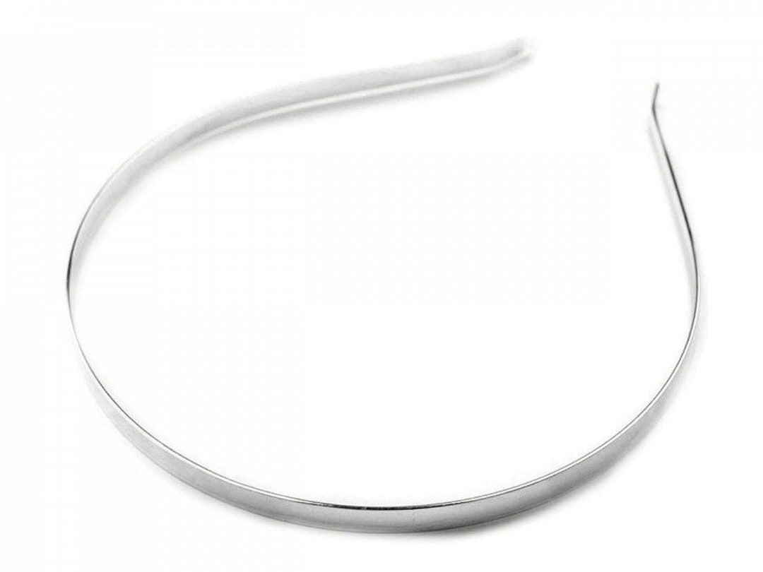 3 Metal Headbands Silver, Gold, Black / Accessory of Hair, Headband ...