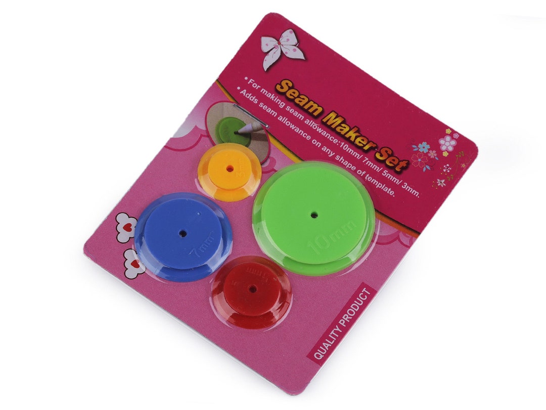 Pattern Tracing Made Easy: Seam Maker Set 3/5/7/10mm - 4 Piece ...