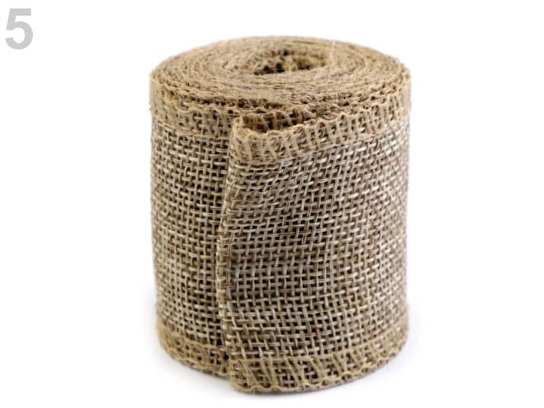 Imitation Jute Ribbon 50mm / Many Colors / Christmas Decoration, Jute ...