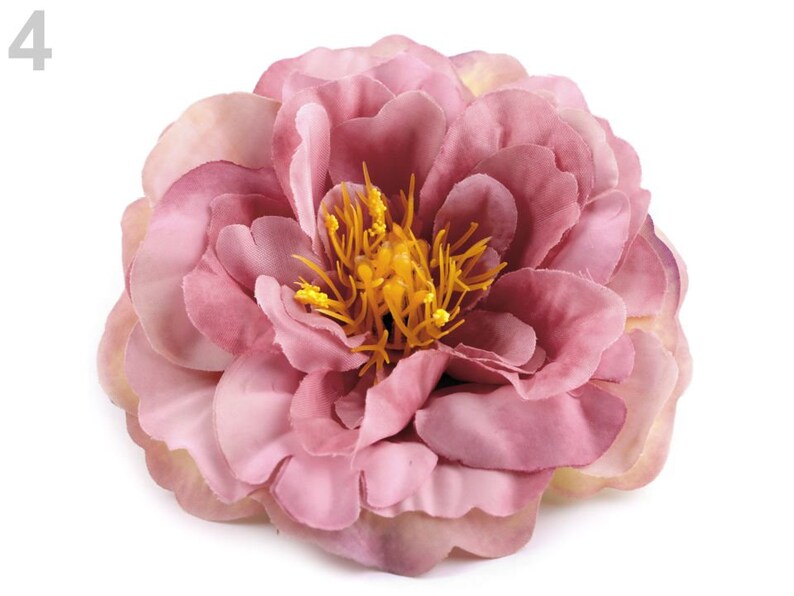 Big Flower Fabric 10cm / Many Colors / Flower With Subtle - Etsy