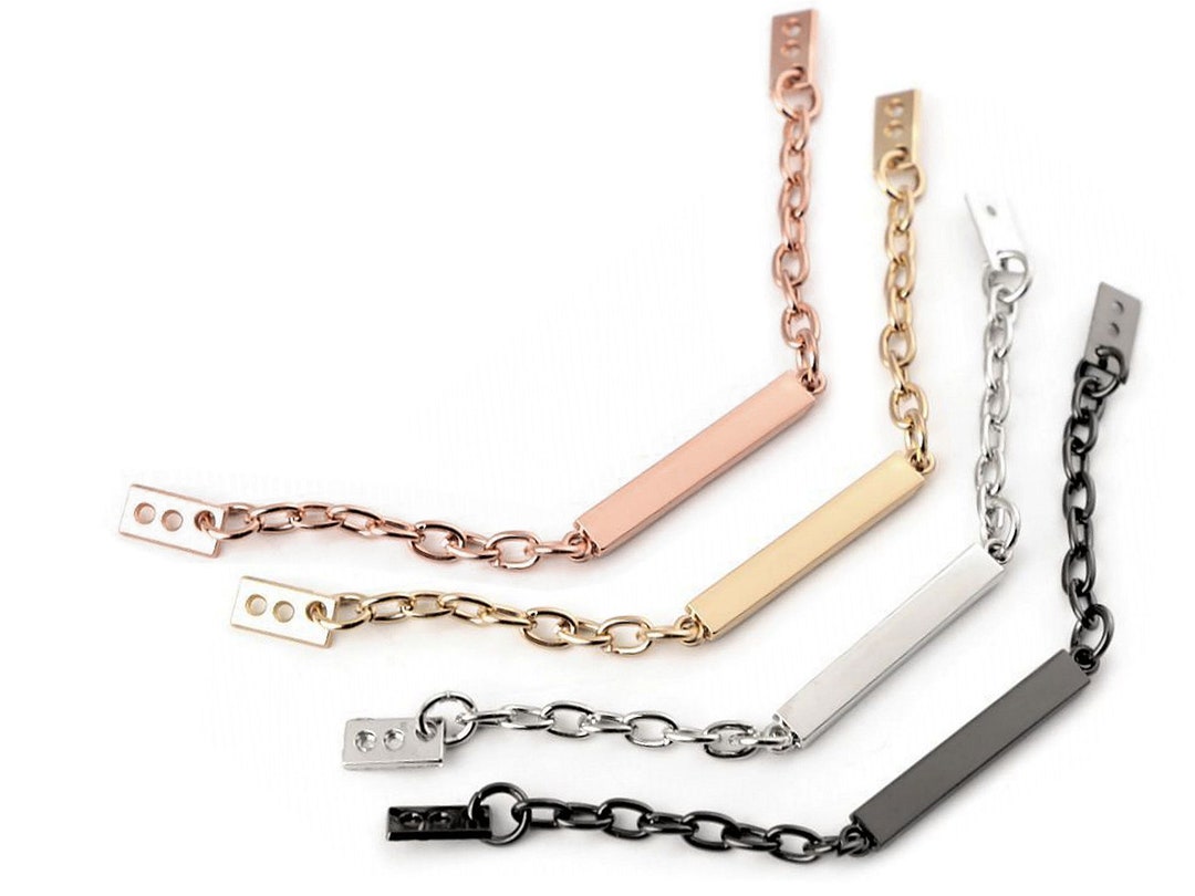 Coat Hanging Chains Loop 12cm / Silver, Gold, Blackened Silver / Chain ...