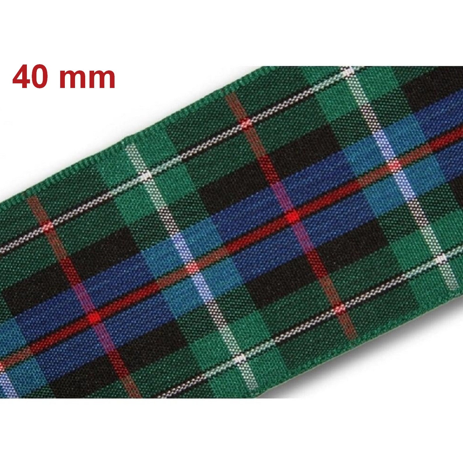 Rose Scottish Tartan Ribbon / All Widths / Scottish Ribbon - Etsy