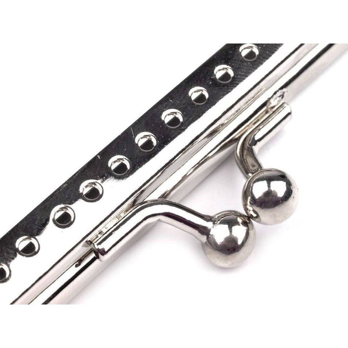 Sew-in Silver Metal Purse Frame 15cm / Metal Wallet Frame - Etsy