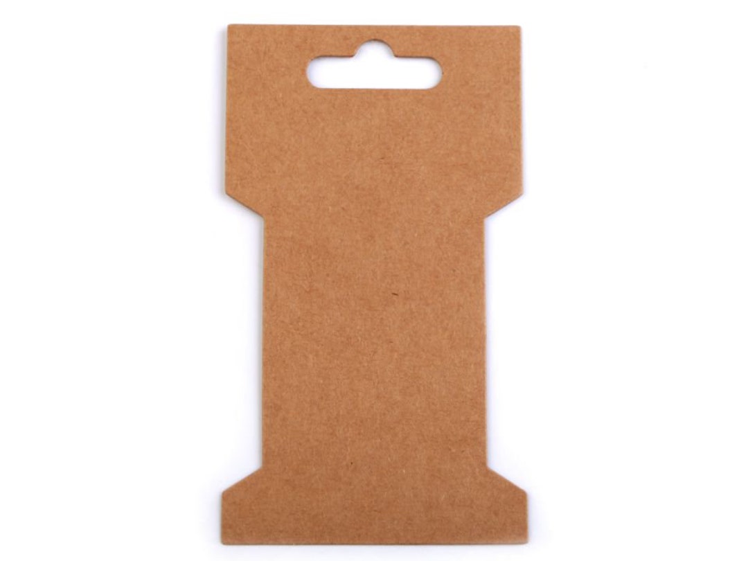 10 Paper Card Packaging Bobbin Spool 7x11cm / Ribbon Storage, Thread ...