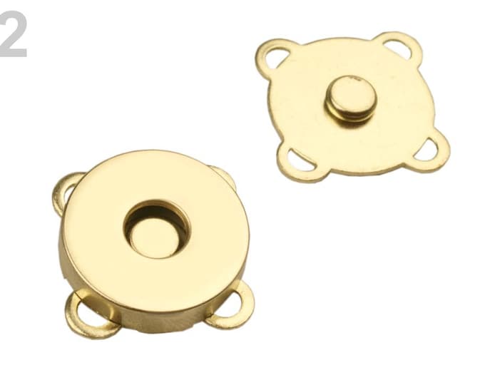 17mm Hidden Sew in Magnetic Purse Snap / Closure MAGNET SNAP MAG-146 - Etsy