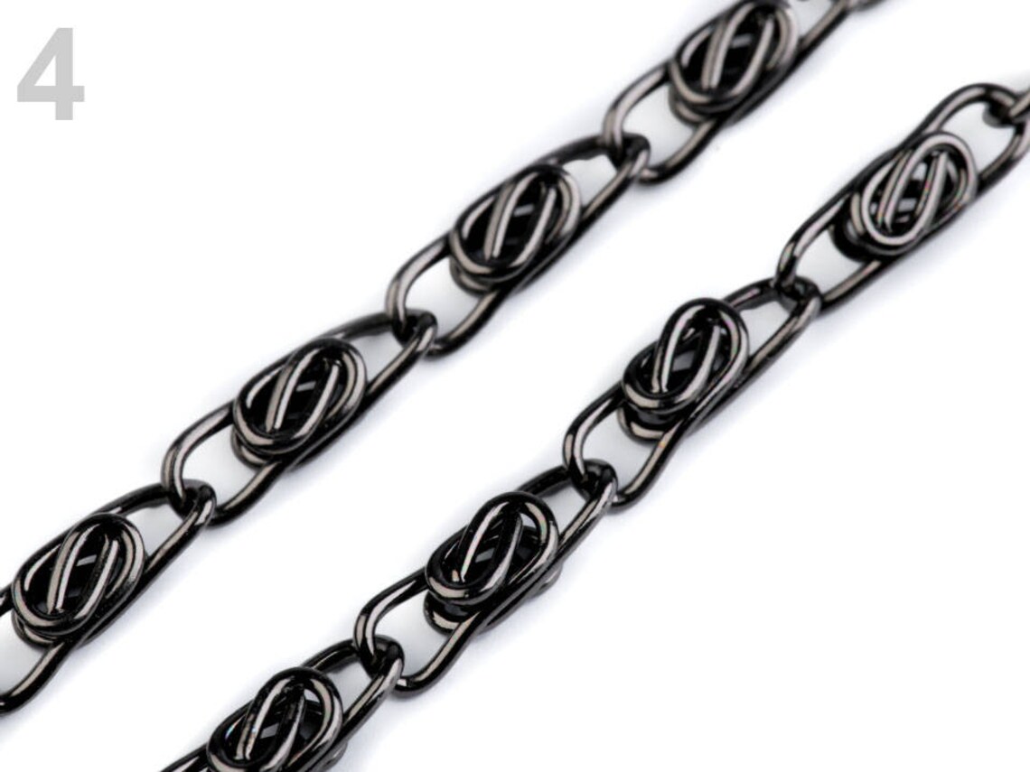 Metal Chain Bag Handle 90 Cm / Gold, Silver, Bronze, Black / Bag ...