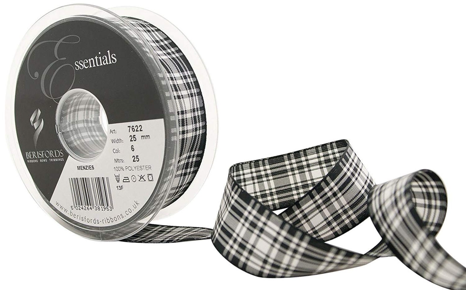 Menzies Scottish Tartan Ribbon / All Widths / Scottish Ribbon - Etsy